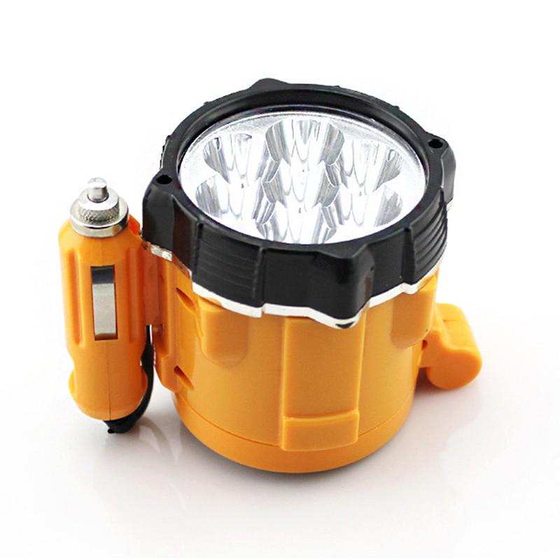 Buy 12V Mini Magnetic Spotlight 7LED Emergency Light Portable Car ...