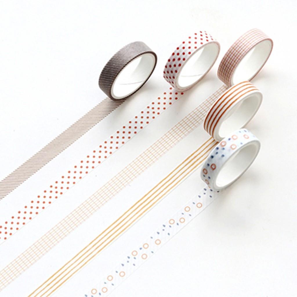 Buy 5Pcs/pack EXquisite Rippable Tape Practical Decoration DIY Paper ...