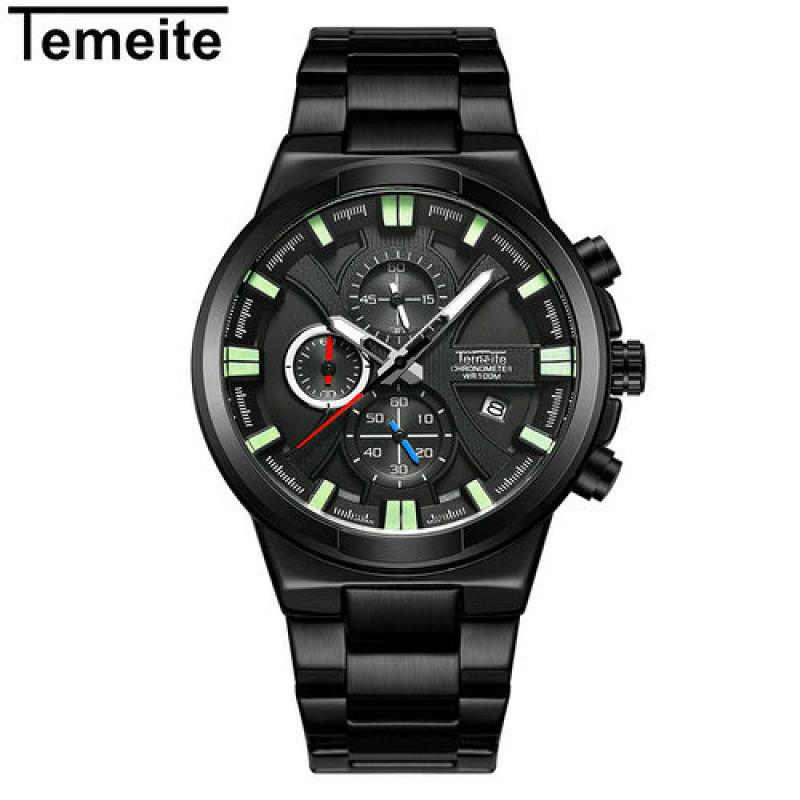 Cheap Sport Watches Men 3 Sub-dials 6 Hands Calendar Quartz ...