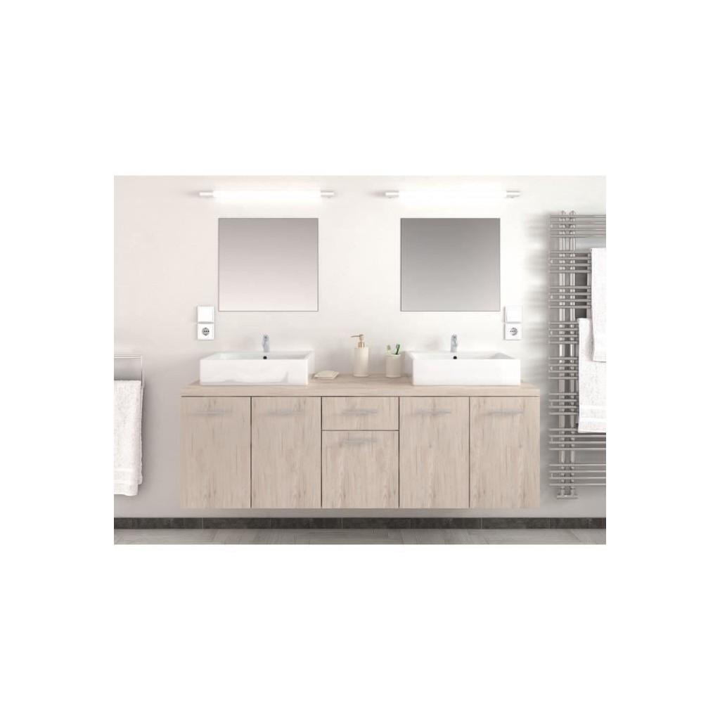 Buy OLGA Bathroom L 150 Cm San Remo - Double Basin with Mirror at ...