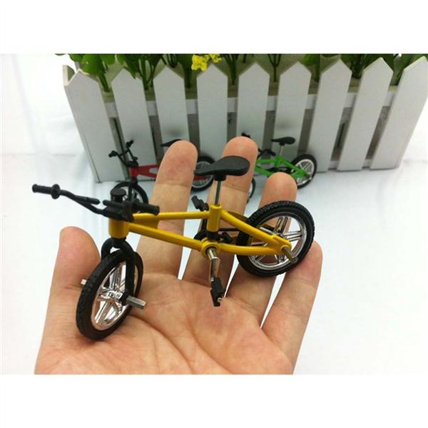 Buy 4Pcs Bright 1:18 Miniature Mountain Bike Model Toy Creative Mini ...