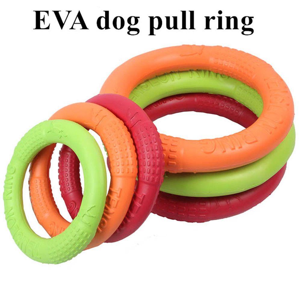 Dog Toy Tensioner Bite Ring Interactive Training Ring Dog Pull Ring Pet ...