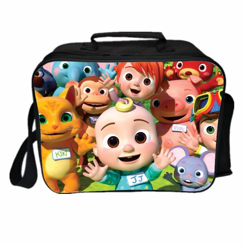 Buy Cocomelon Lunch Box Kids School Lunch Tote Early Dinner Box ...