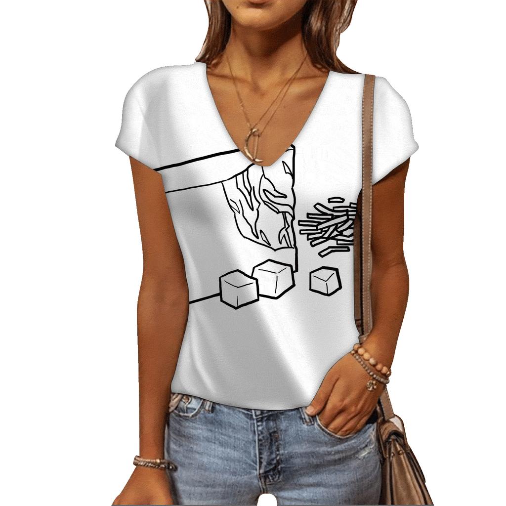 Satın alın Women's casual loose top fashion slimming plus size casual T ...