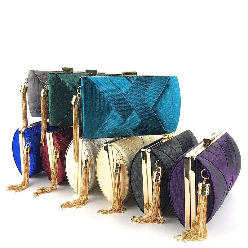 Cheap Brand Designer Women Evening Bags Cross Tassel Ladies Clutch ...