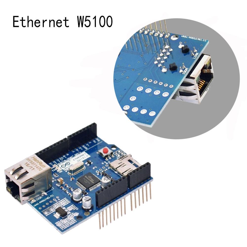 Buy Hot Arduino Micro SD W5100 Network Module Ethernet Shield Expansion ...