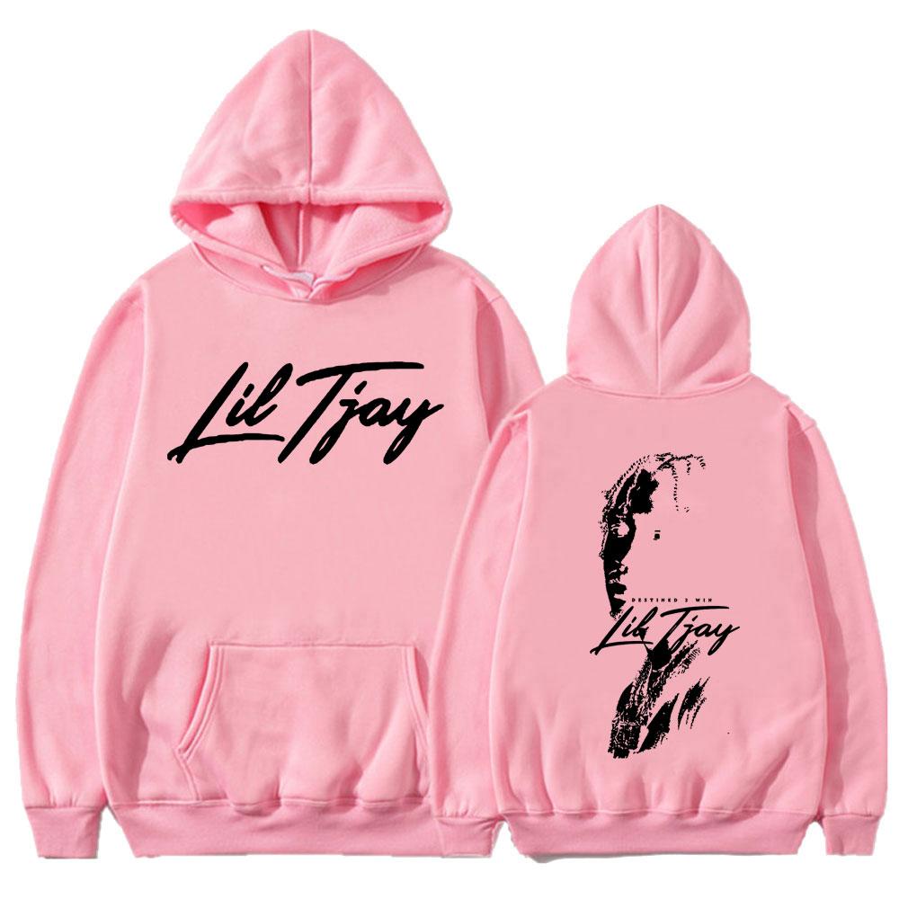 Cheap Rapper Lil Tjay Hoodies Destined 2 Win Music Album Print Hoodie ...