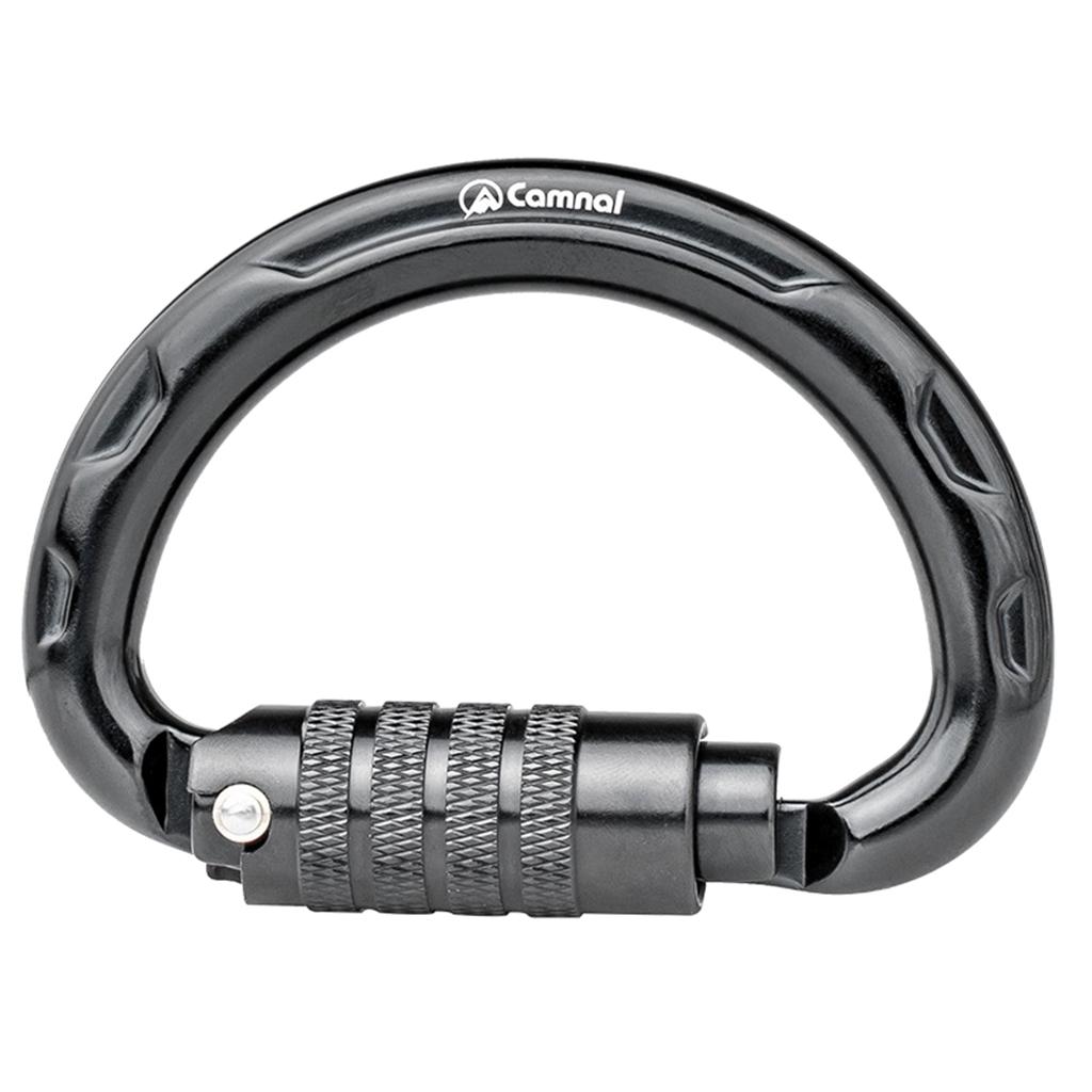 20KN Outdoor Climbing Carabiner Semi-Circle Auto Locking Carabiner ...