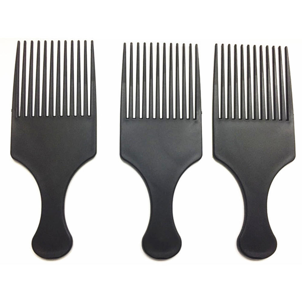 Buy Afro Comb Curly Hair Brush Salon Hairdressing Styling Long Tooth ...