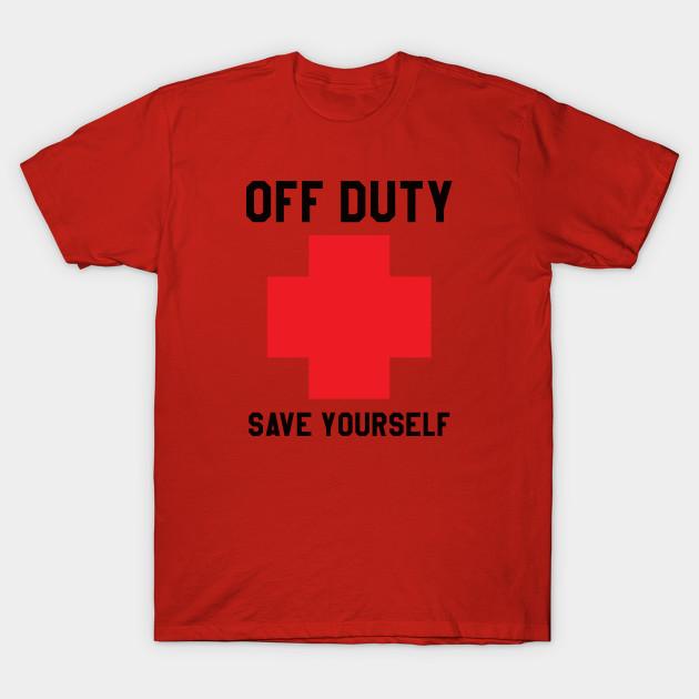 Buy Men Premium Cotton Harajuku T Shirt Lifeguard Off Duty Save ...