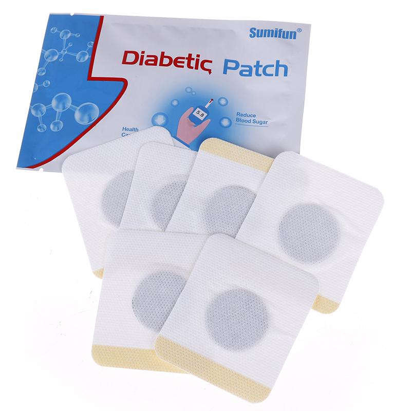 Buy 6Pcs/1Bags Diabetic Patch Stabilizes Blood Sugar Balance Glucose ...