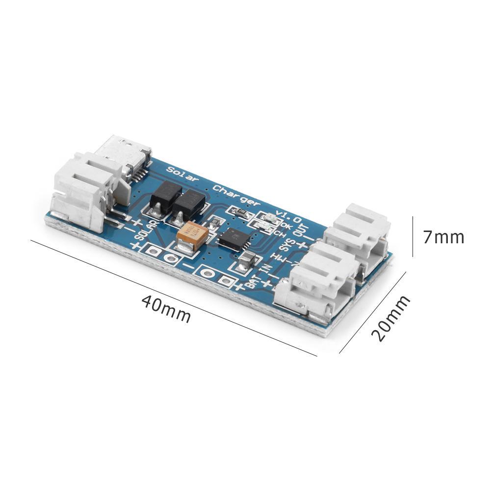 Buy 500mA Mini Solar Lipo Charger Board CN3065 Lithium Battery Charging ...