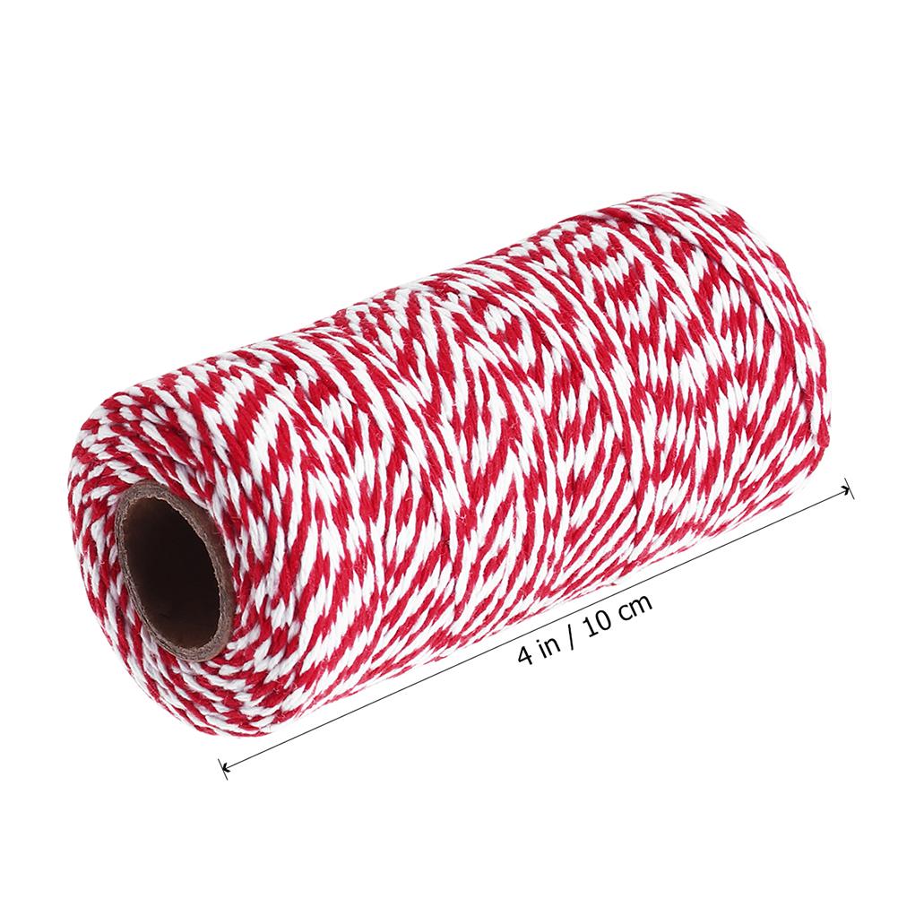 Buy 2 Rolls of 100m Cotton Twisted String Thread Bakers Twine for ...
