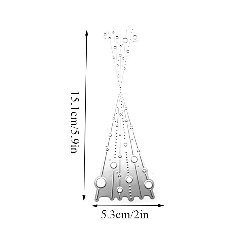 Buy Metal Cutting Dies Line Embossing Craft Card Bubble Spotty Paper ...