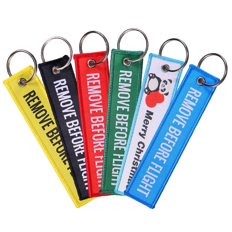Buy Keychain Swag Keychain Remove Before Flight Key Attachment Keyrings ...
