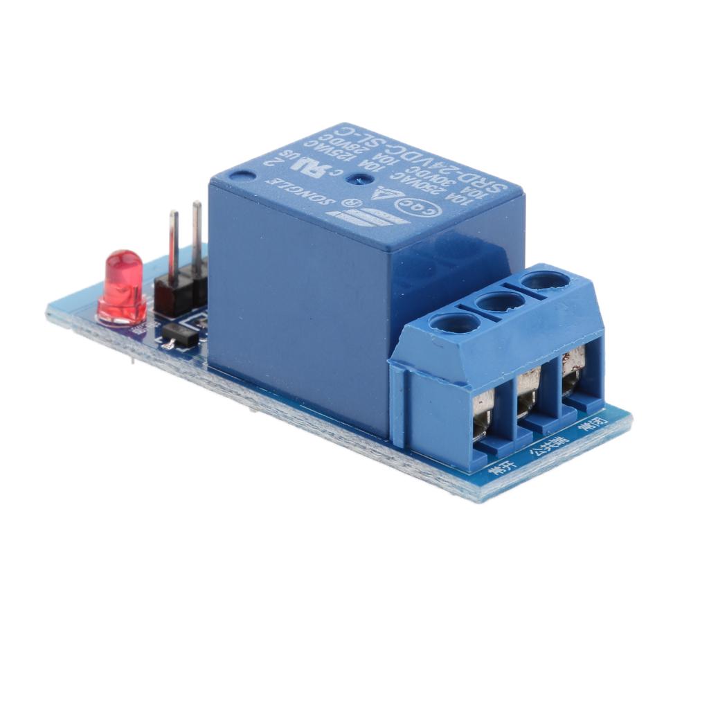 DC 24V 1 Channel Relay Module Board Shield Low Level Triger For uygun ...