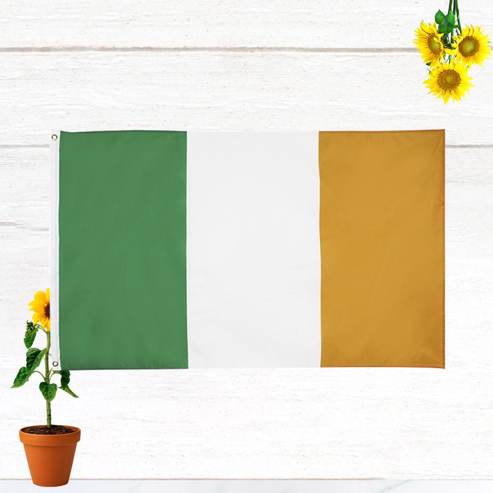 90x150cm Ireland Flags Fan Cheering Flag Sports Game Accessories ...
