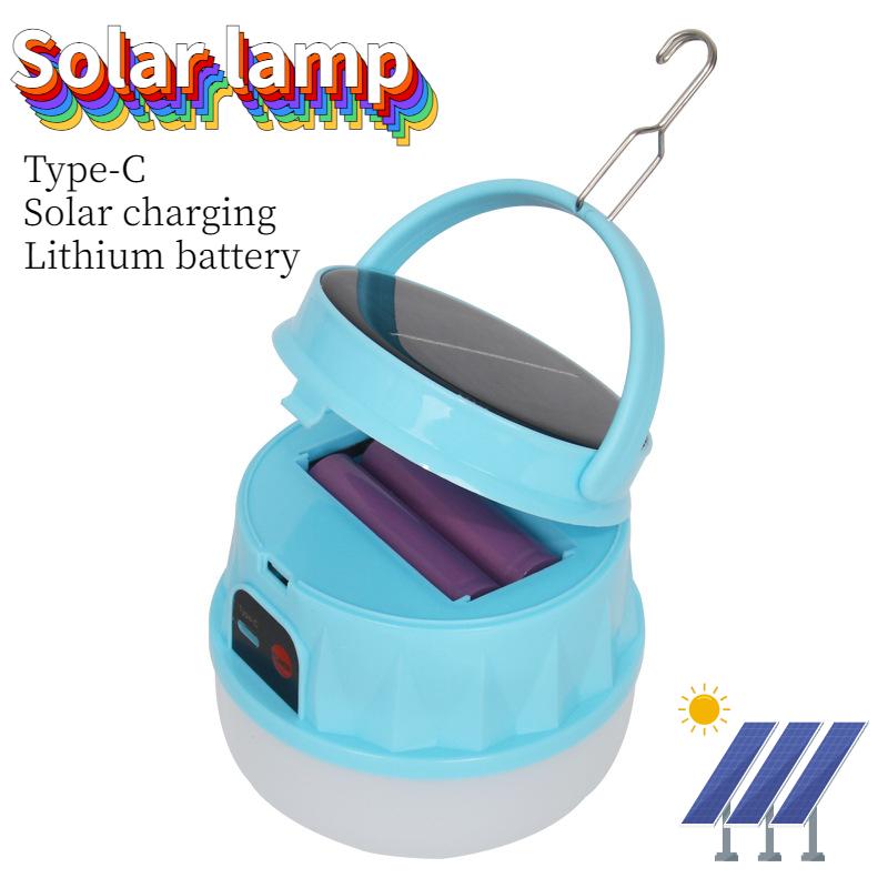Satın alın Rechargeable solar light bulb outdoor camping light ...
