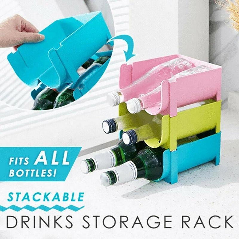 Plastic Drink Storage Rack D5standing Wine Bottle Rack Beer Display ...