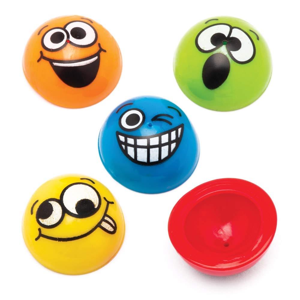 Buy Baker Ross Funky Faces Set of 12 Smiley Snaps Great for Kids ...