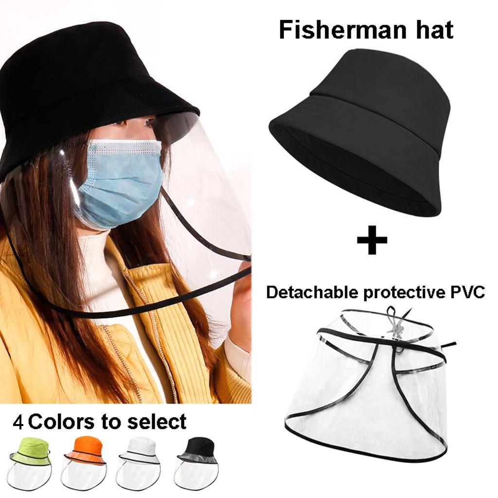 Buy Unisex Anti-spitting Protective Hat Dustproof Cover Fishermen ...