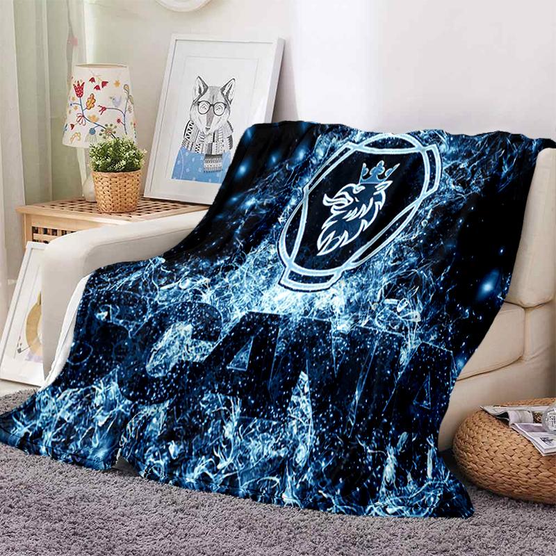 Cheap Scania Throw Blanket 3D Fleece Warm Cozy Soft Blanket for Couch ...