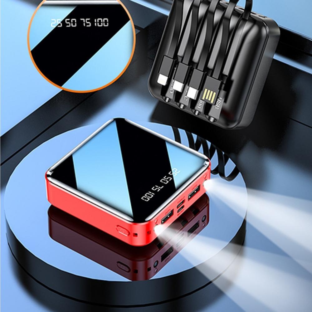 Buy 10000mAh Power Bank Case Fast Charging Battery Storage Boxes ...