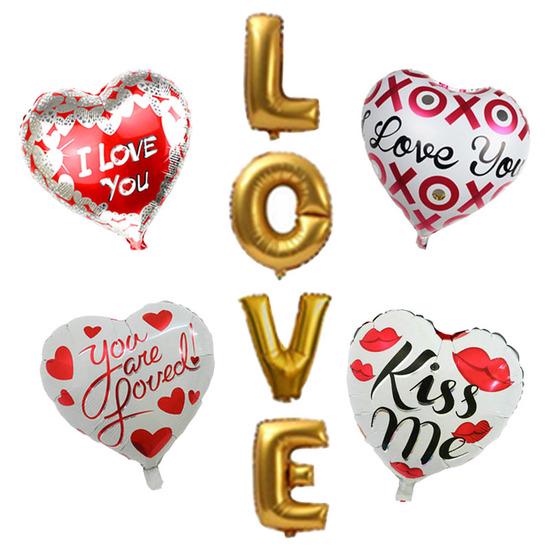 Buy Wedding Decoration Balloon Set LOVE Letter Balloons Wedding Air ...