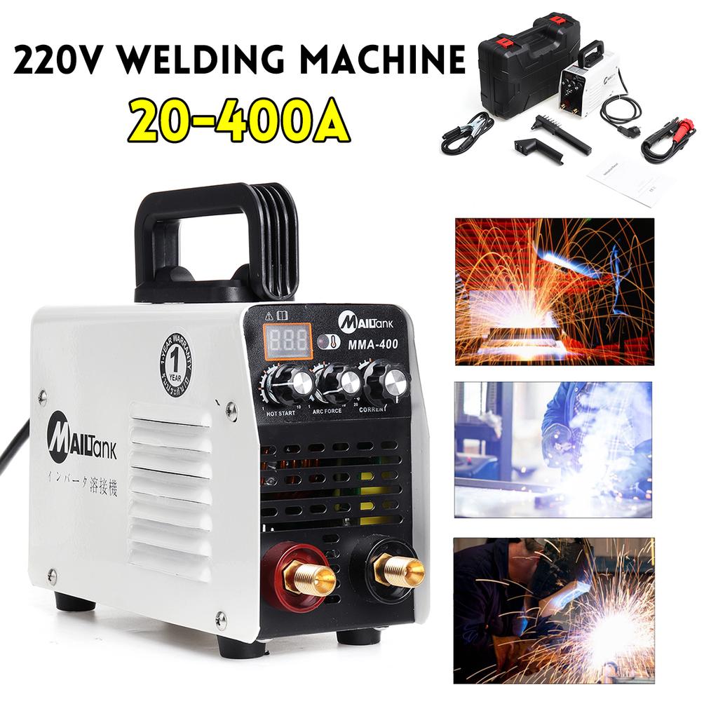 Buy 20-400A IP21S Inverter Arc Electric Welding Machine Digital Display ...