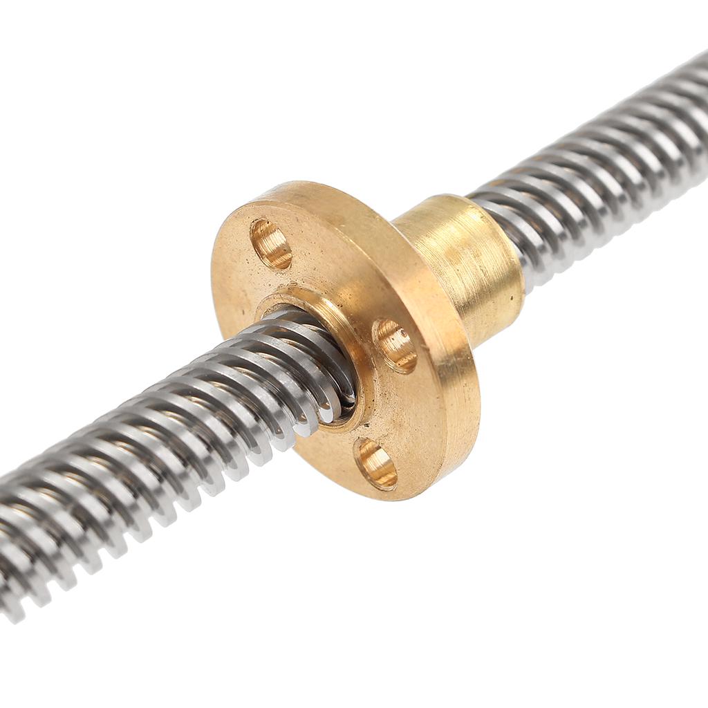 Buy Rod Lead Screw 8mm Axis Threaded Rod Nut Acme 3D Printer Linear ...