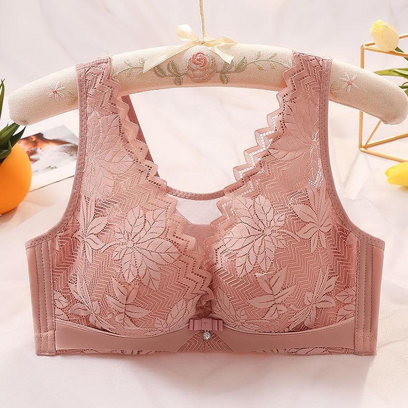 Cheap Lace Bra Plu Size Underwear Push Up Bra for Women Full Cup Thin ...