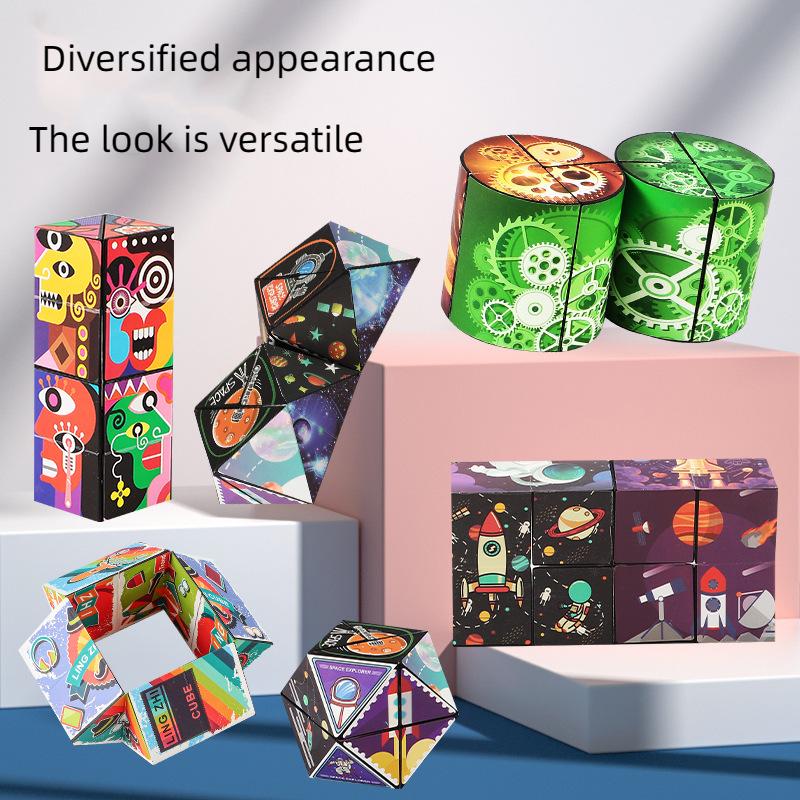 Buy Infinite Three-dimensional Geometric Rubik's Cube Three-dimensional ...