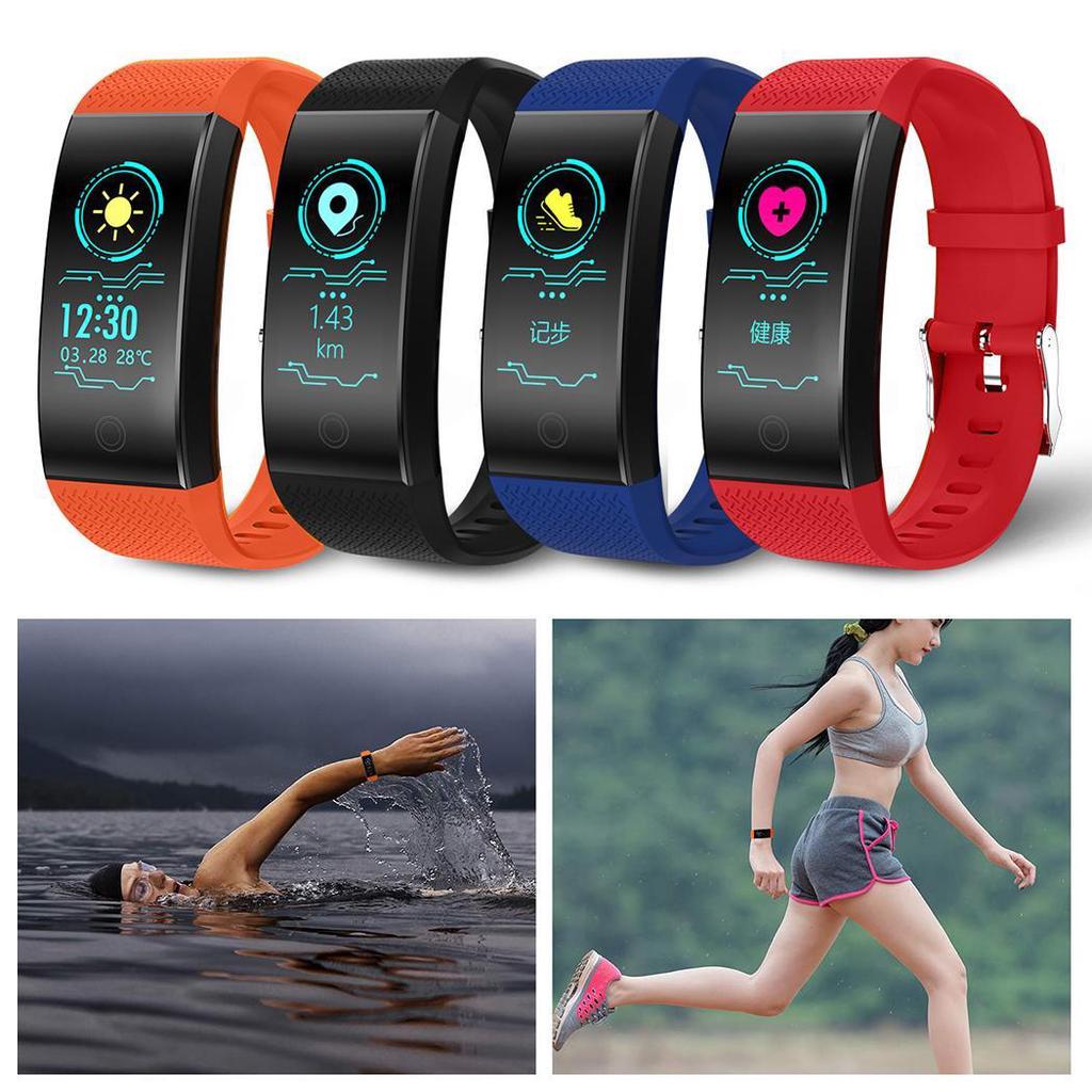 Buy 115plus Screen Smart Bracelet Sports Waterproof Step Counter ...