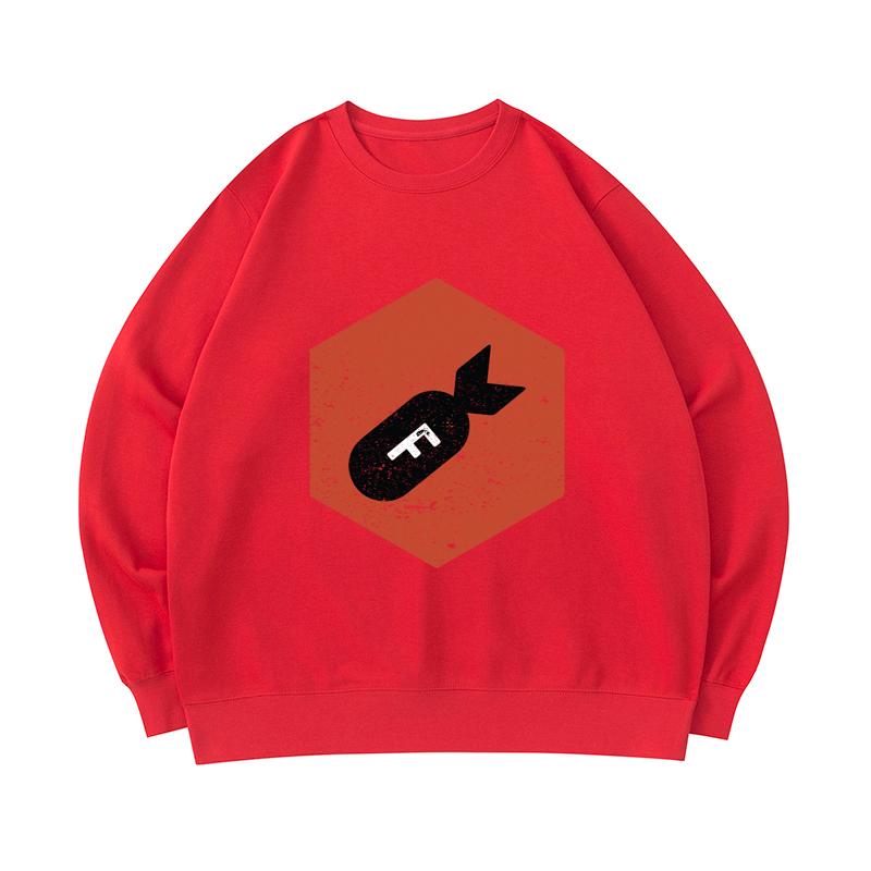 Kaufe Men's 300 GSM 100% Cotton Sweatshirt Vintage Retro F Bomb Funny ...