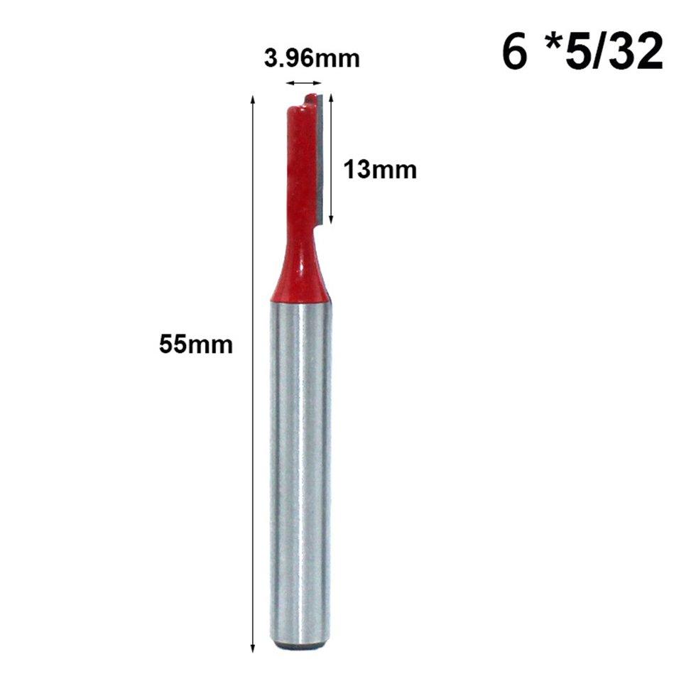 Buy FHome 7pcs/set Shank Straight Bit Woodworking Trimming Router Bit ...