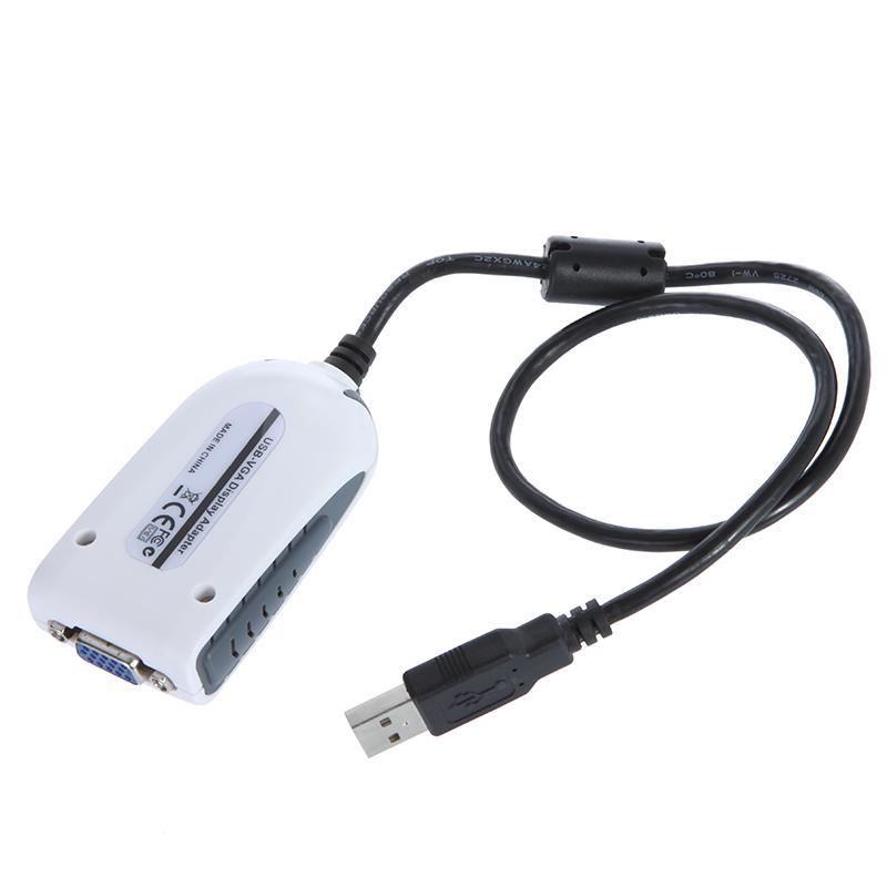 Buy USB 2.0 To VGA Display Adapter Converter Extra Monitor Multi ...