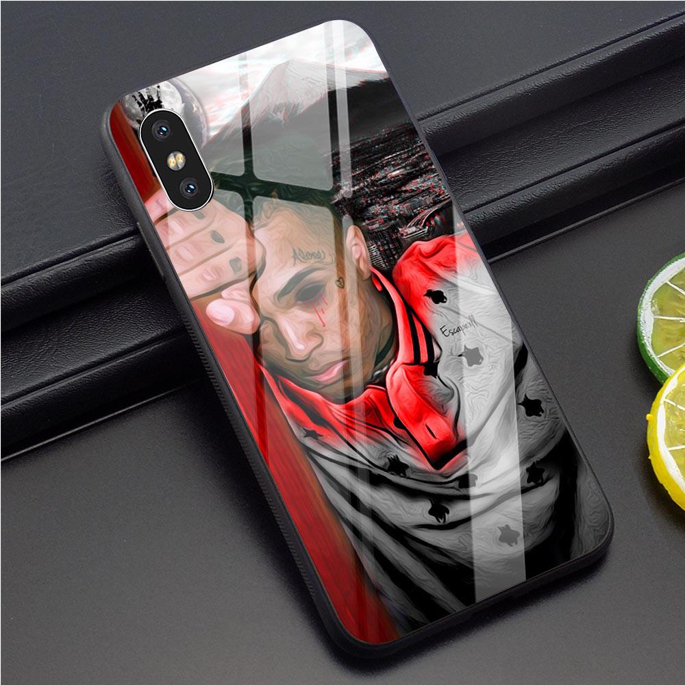 Xxxtentacion Rapper Glass Phone Case for Samsung A10 Note 8 S7 Edge S8 ...