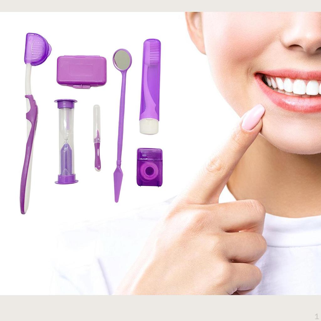 Cheap 8 Kit Orthodontic Set Oral Care Cleaning Tools Mouth Mirror Floss ...