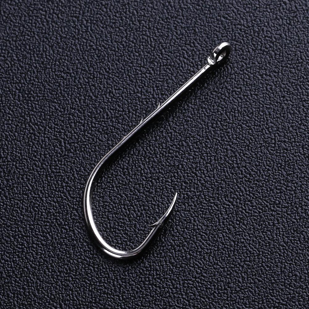 Buy 50pcs High Carbon Steel Barbed Fishing Hooks Sea Fishing Bait Holders(No.2) at affordable ...