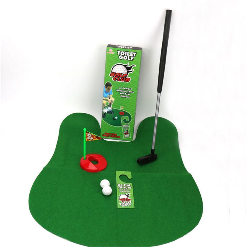 Buy Time Toy Mat Gift Gag Novelty Golf Potty Toilet Putter at ...
