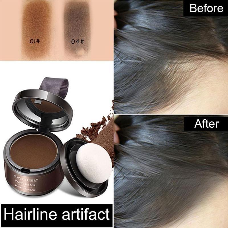 Buy Natural Hair Shadow Powder Volumizing Cover Up Powder Line Repair ...