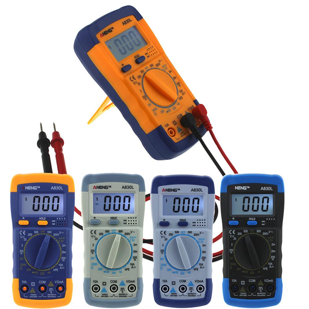 Cheap ANENE A830L Digital Voltmeter Ammeter Ohmmeter Multimeter Volt AC ...