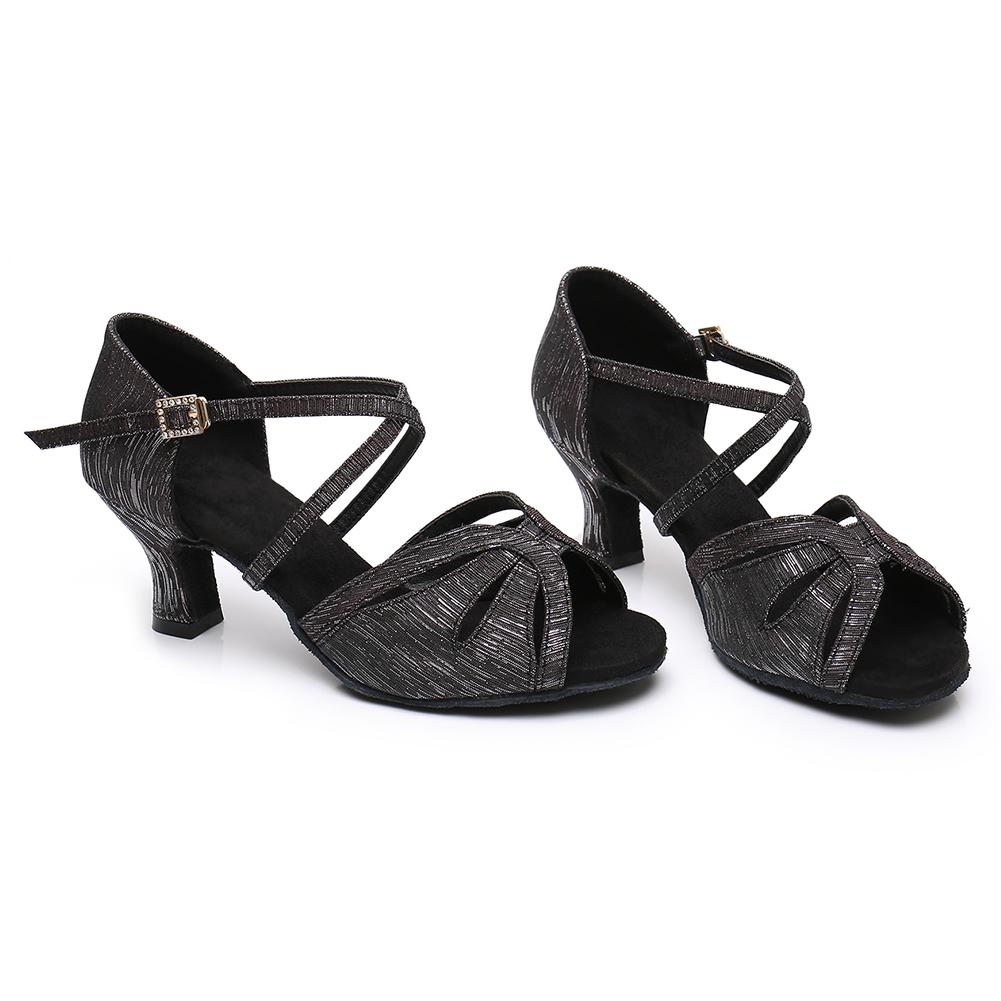 Buy Women Dancing Rumba Ballroom Latin Salsa Sandals Waltz Prom Shoes ...