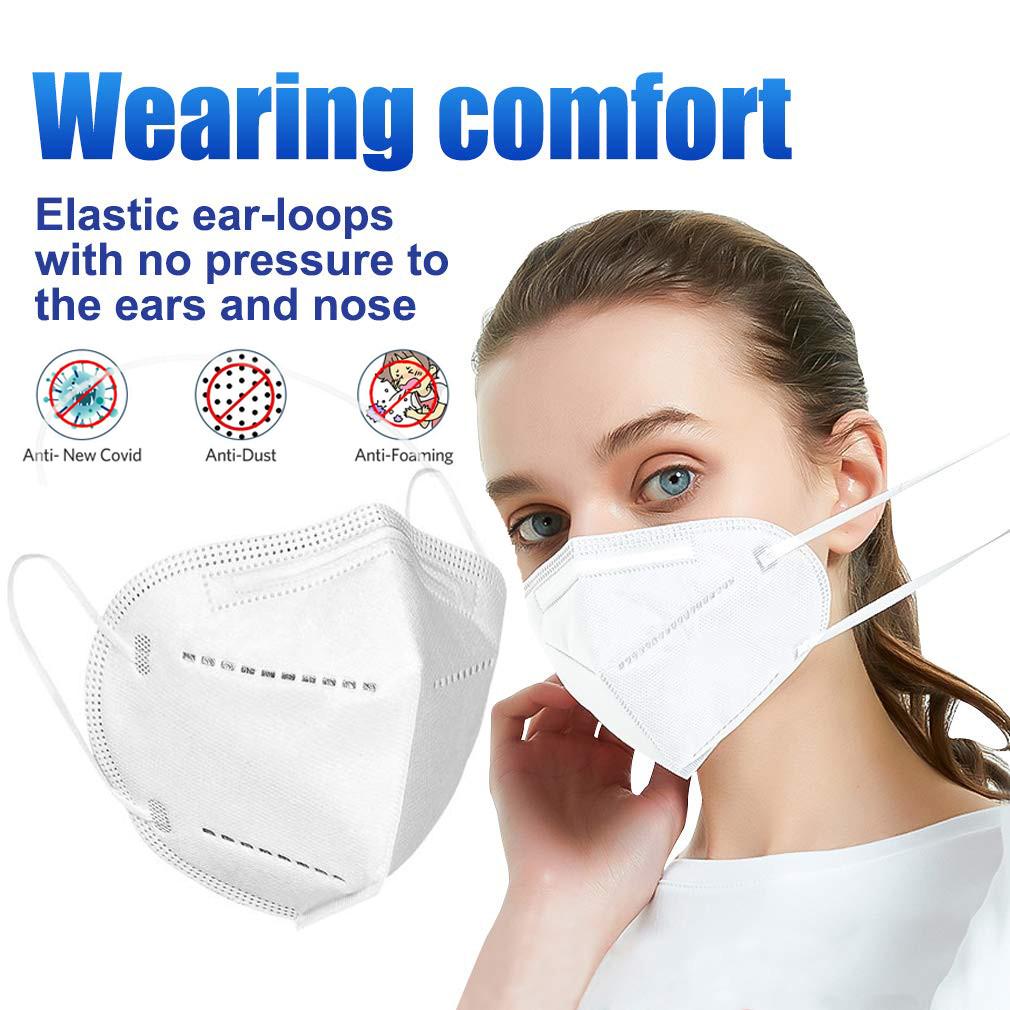 Buy Love Plus 20Pcs Anti-Dust Filter Face Respirator Protection Mask ...