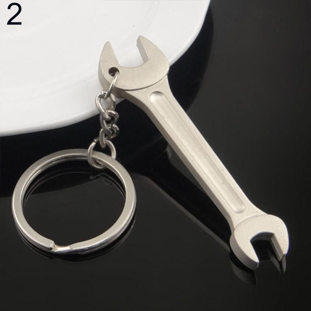 Buy Creative Tool Style Wrench Spanner Key Chain Car Bag Keyring Metal ...