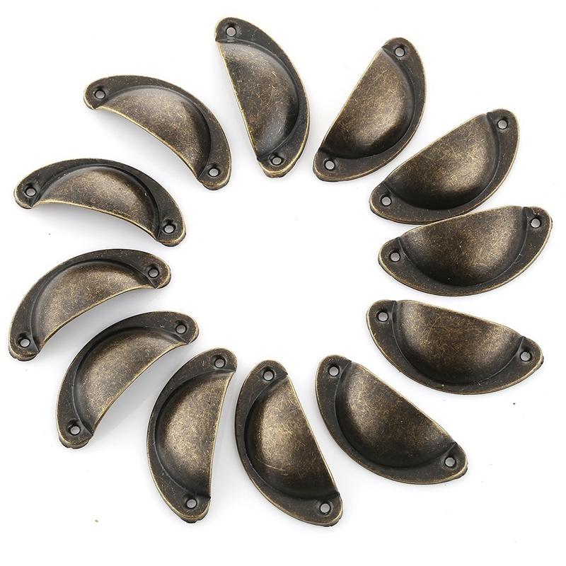 Retro Alloy Kitchen Drawer Cabinet Door Handle, Furniture Knobs ...