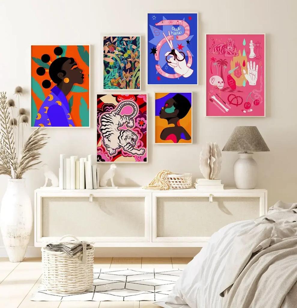 Cheap Celebrate Women Artists Gallery Poster Wall Decor Art Feminist ...