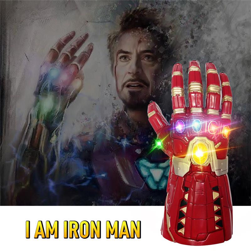 Buy Iron Man Infinity Gauntlet Iron Man Infinity Glove Led Stone Light ...