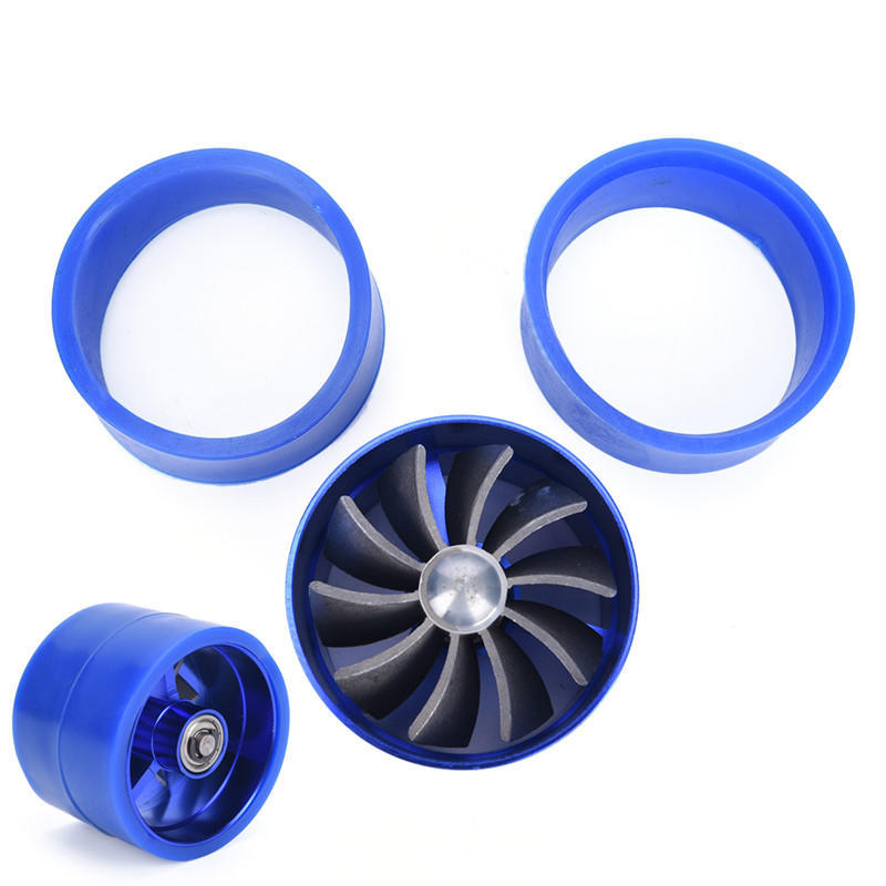 Buy Universal Tornado Turbo Single Fan Air Intake Fuel Saver Fan ...