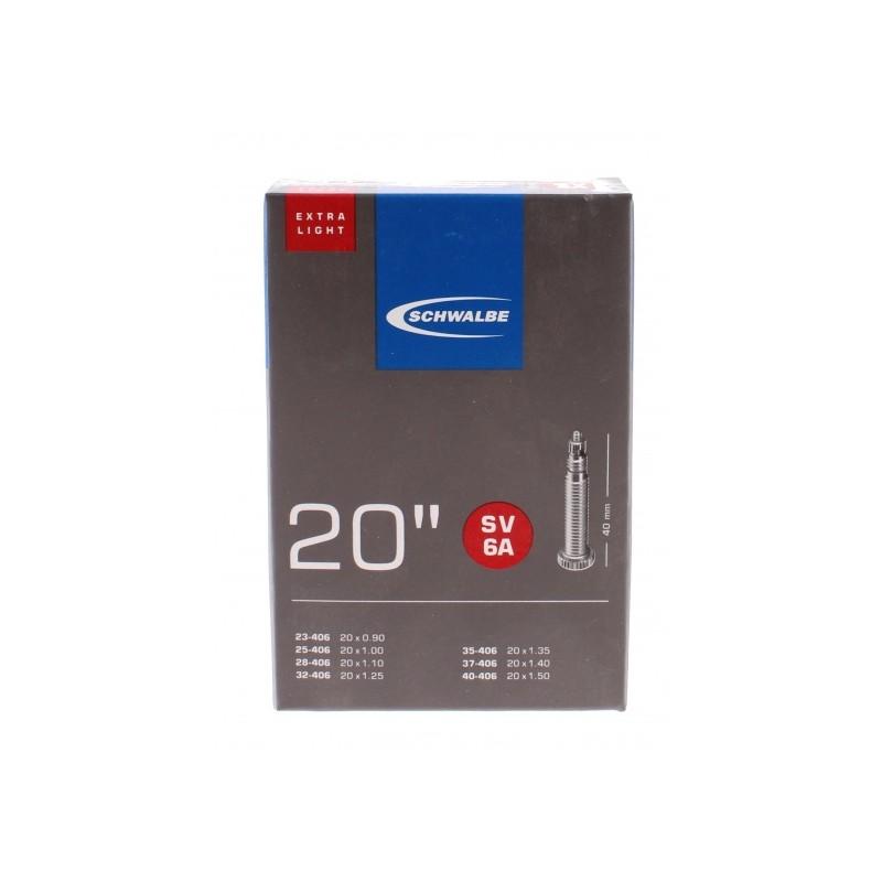 Compra Schwalbe - inner tube 20 x 0.90-1.50 (23/40-406) FV 40 mm - alta ...